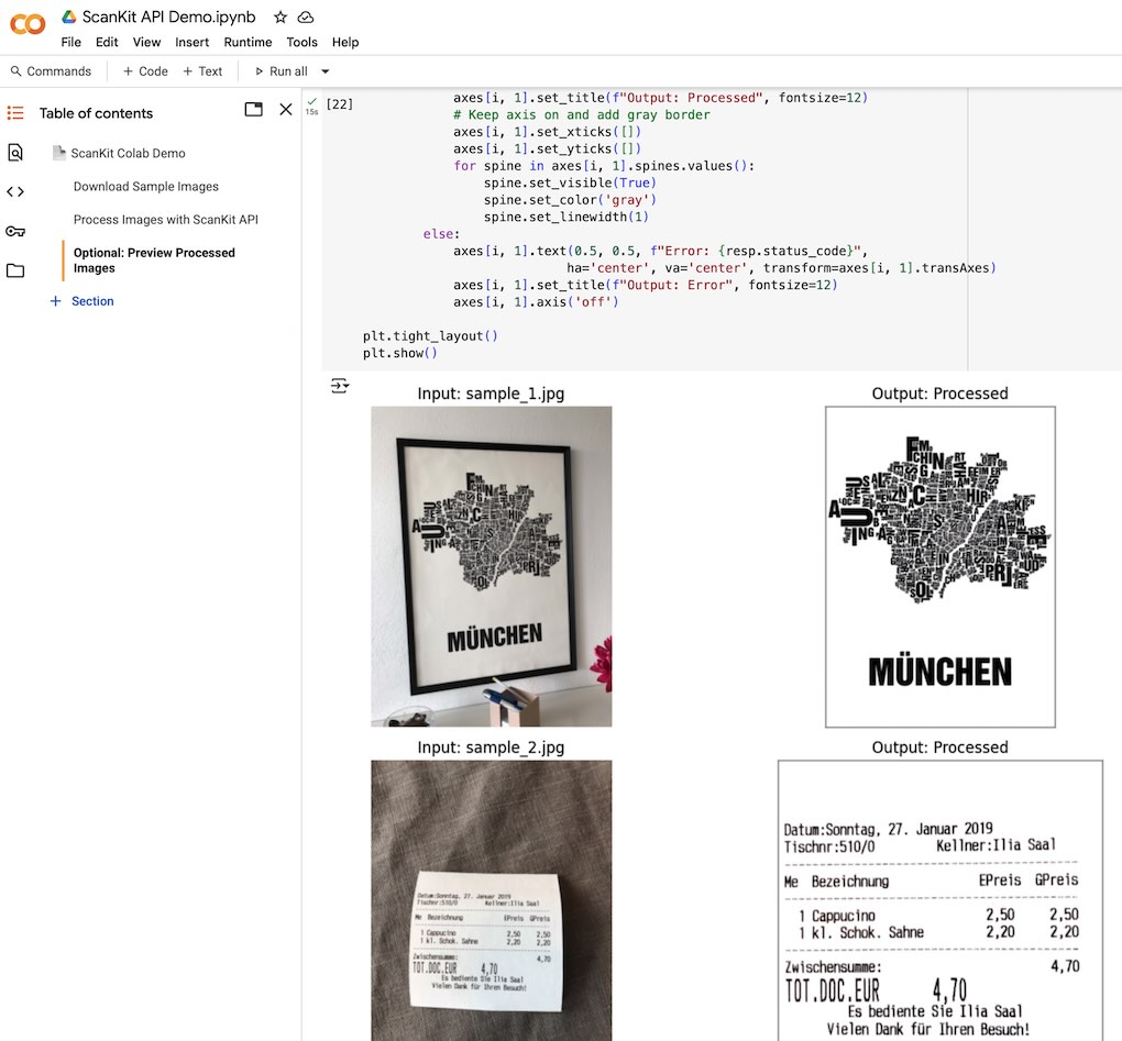 Document Scanning for Apps, Workflows, and No-Code Builders - ScanKit.io